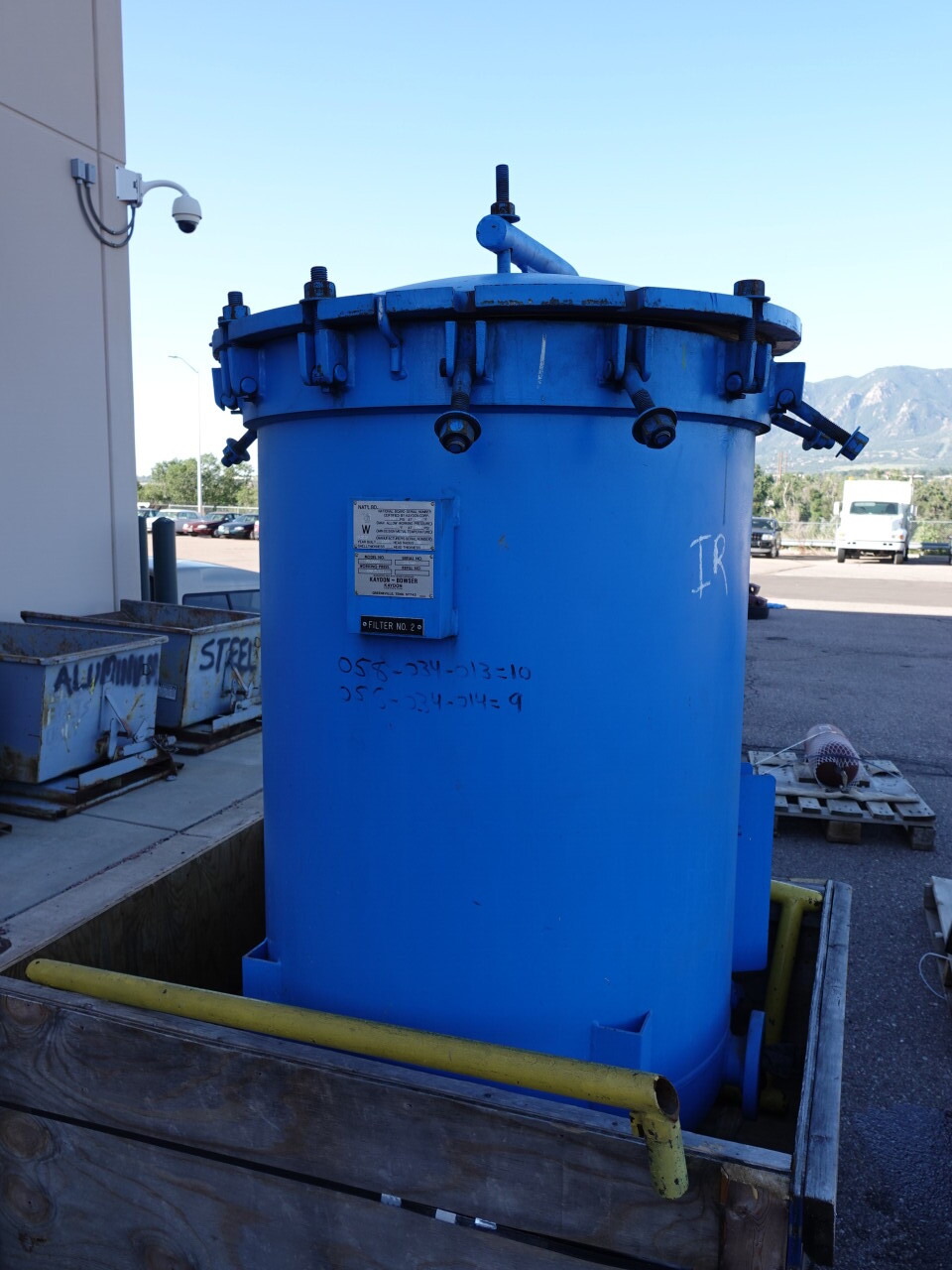 Kaydon Turbine Oil Conditioner Tank and (2) KaydonVKS-2-A-40-TOG Duplex ...