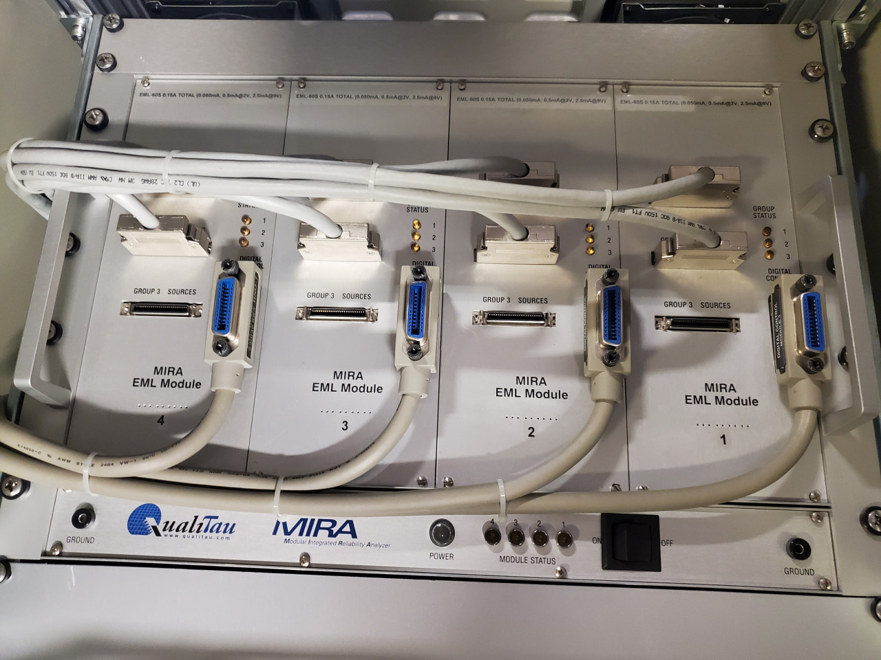 Qualitau MIRA Modular Integrated Reliability Analyzer 120VAC, 60Hz, 33A