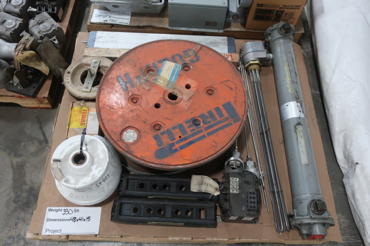 5 PALLETS OF ASSORTED ELECTRICAL, CONDUIT, AND INSULATED WIRE