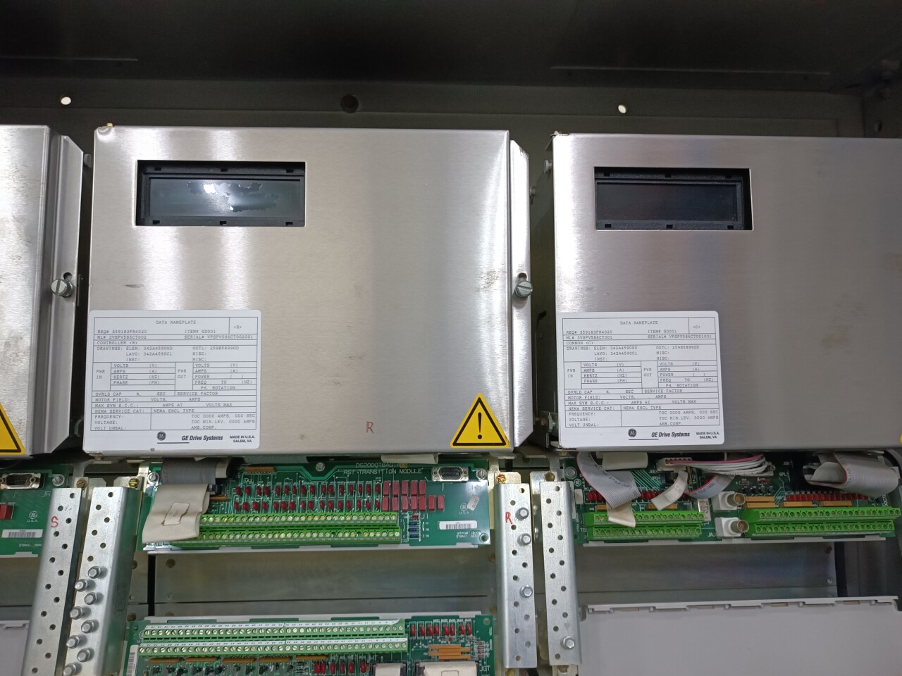 GE SPEEDTRONIC TURBINE CONTROL PANELMARK V