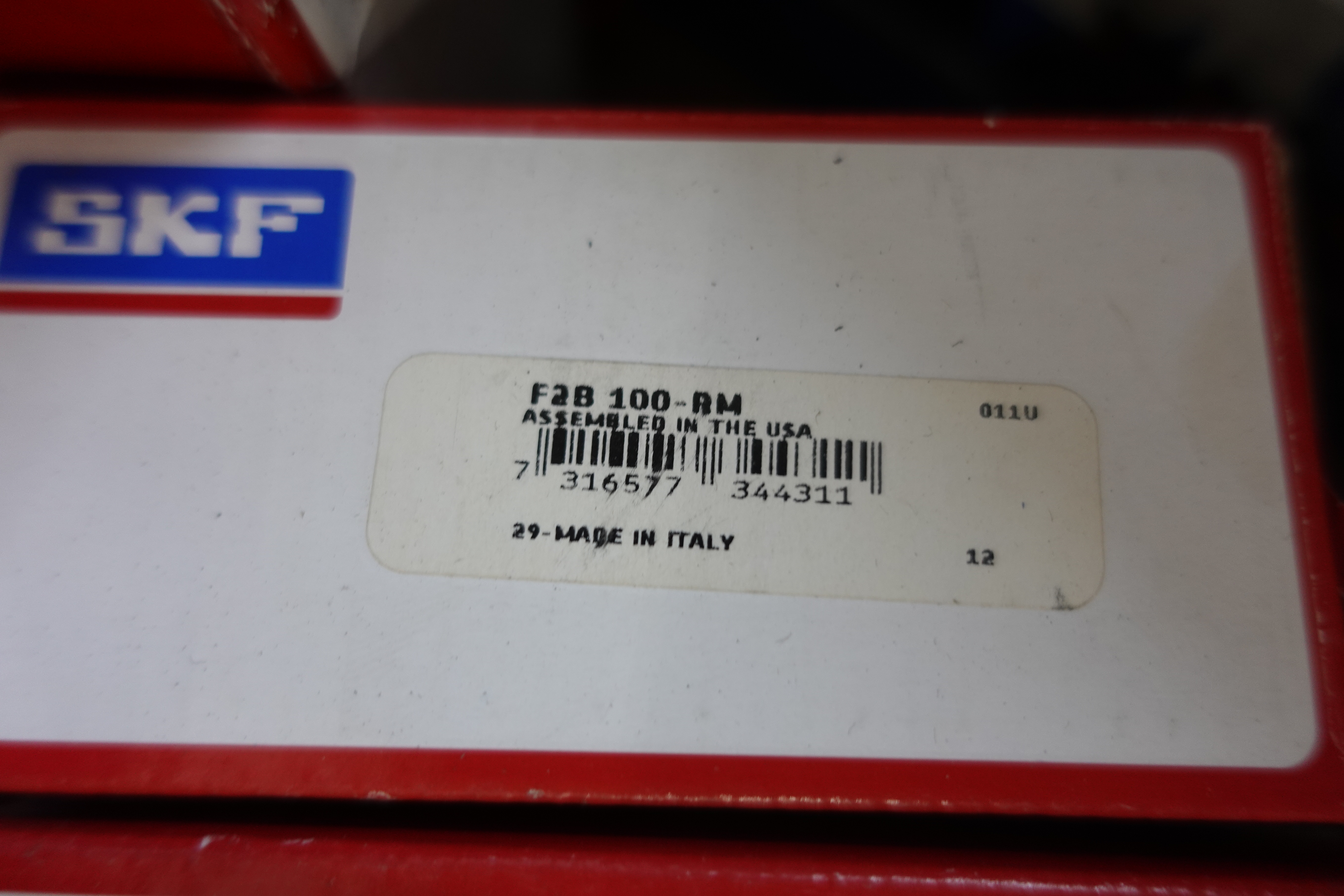 SKU 1739632 - PALLET OF ASSORTED SKF BEARINGS AND BEARING ACCESSORIES ...