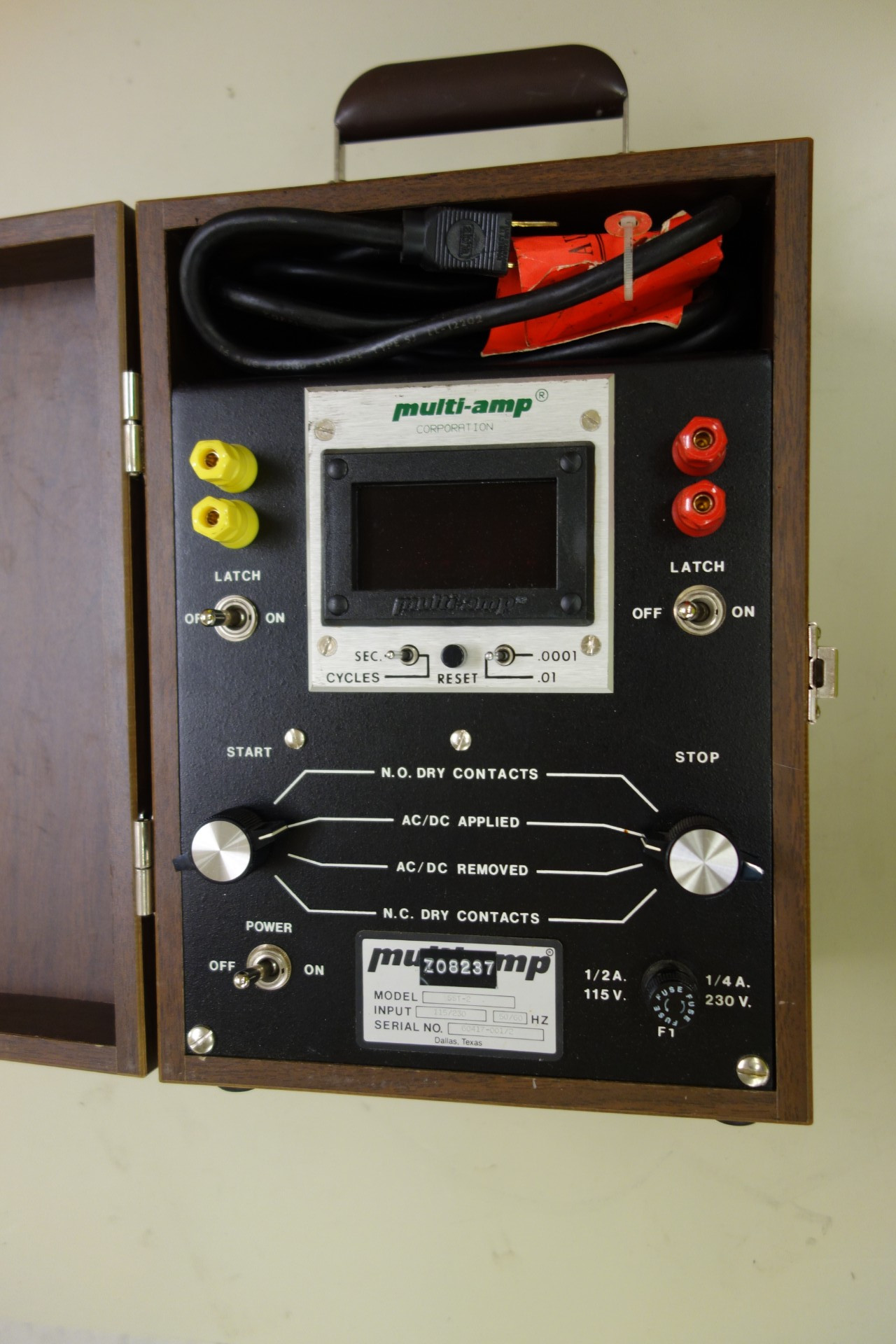 Multi-Amp SST-2 Solid State Timer Test Set For Sale | Aucto