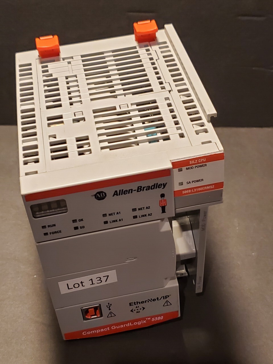 Allen Bradley Compact GuardLogix 5380 Processor 5069-L3100ERMS2