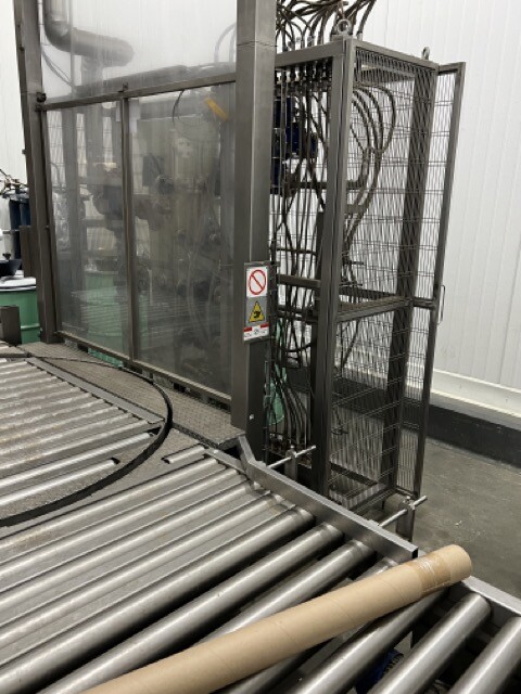 2012 JBT Foodtech Aseptic Drum Filler with conveyor and spare MRO parts ...
