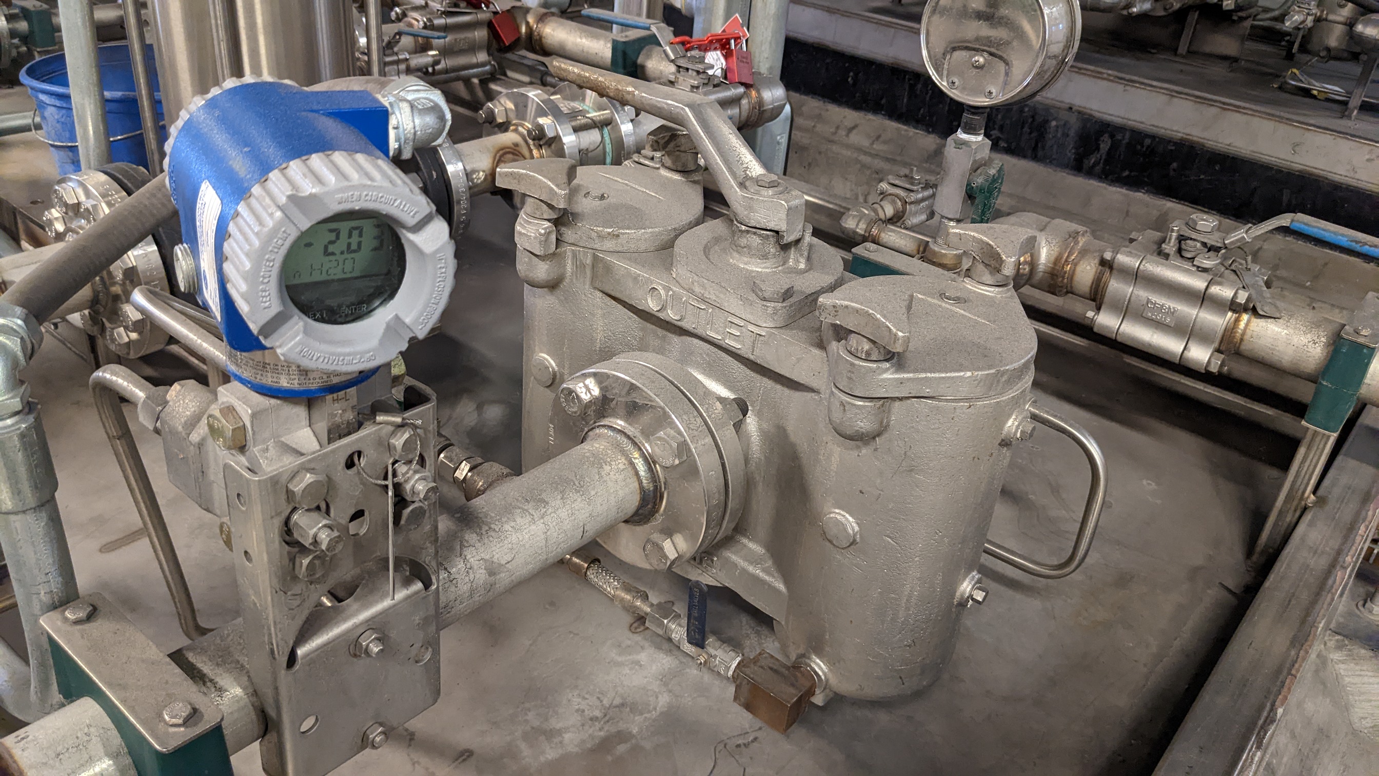 DILUTION WATER SYSTEM COMPONENTS