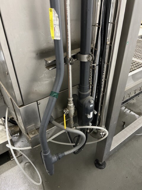 2012 JBT Foodtech Aseptic Drum Filler with conveyor and spare MRO parts ...