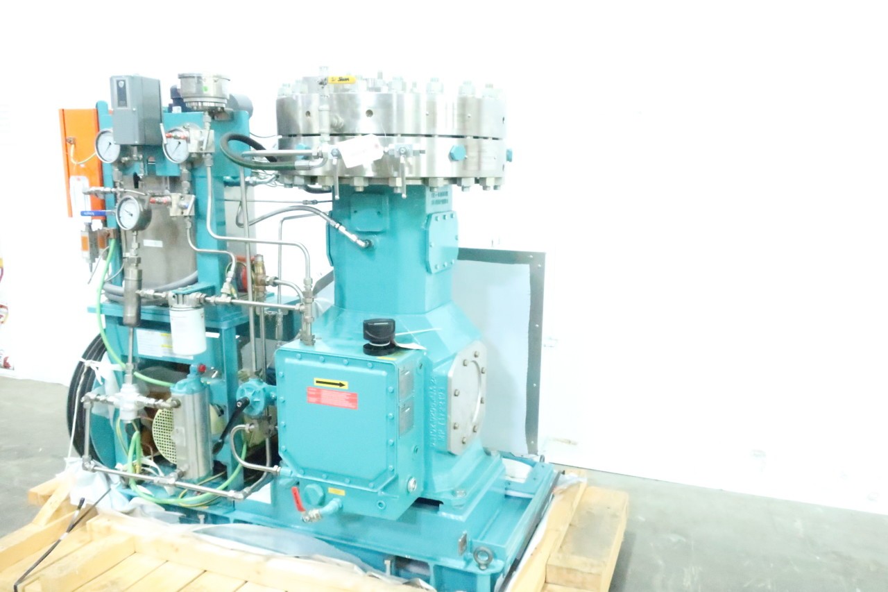 HOWDEN D 123 LC 2 T1 VERTICAL RECYCLE GAS DIAPHRAGM COMPRESSOR For Sale ...