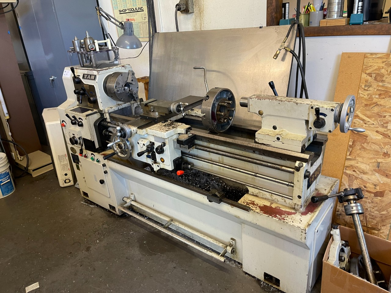 Yam 1000G 14"x40" Engine Lathe For Sale | Aucto