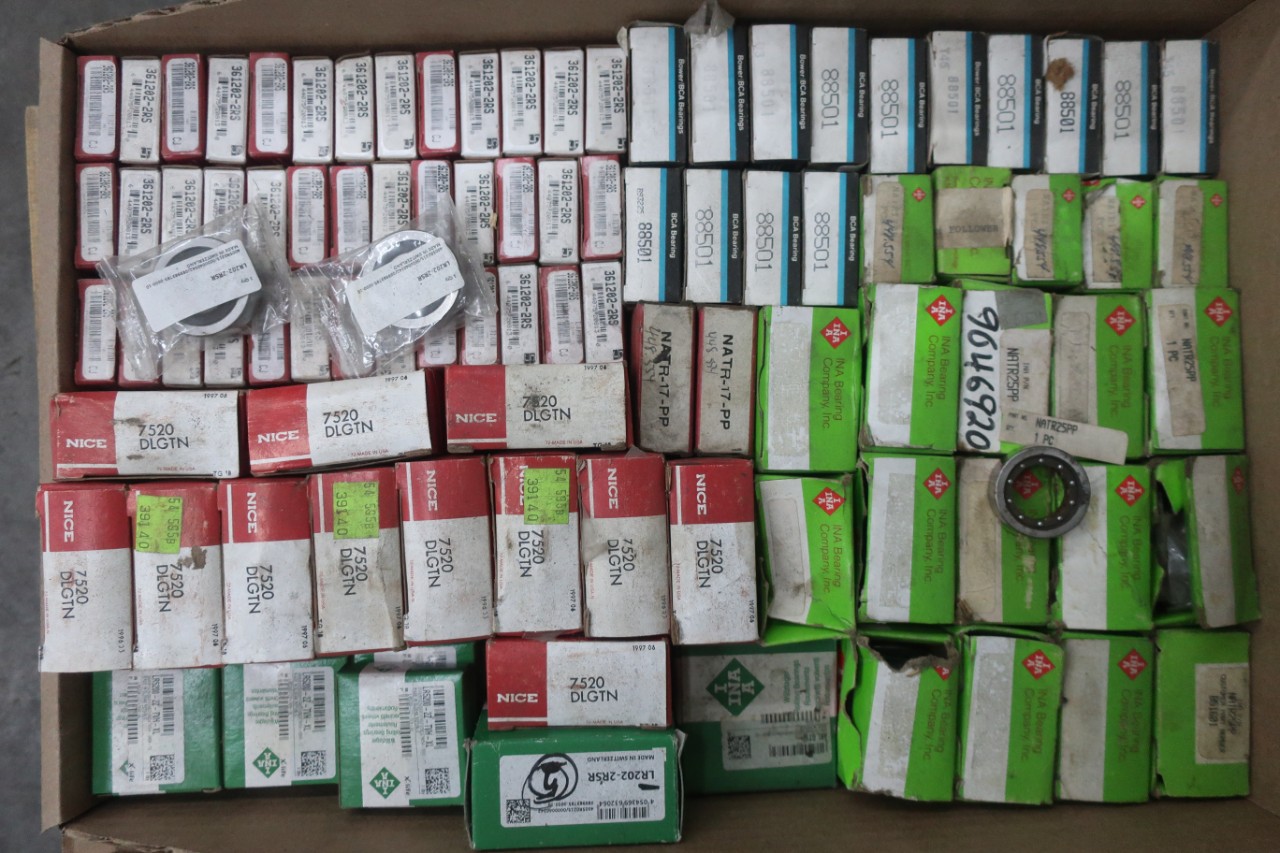 SKU 1066912 - PALLET OF ASSORTED SKF ROLLER BEARINGS