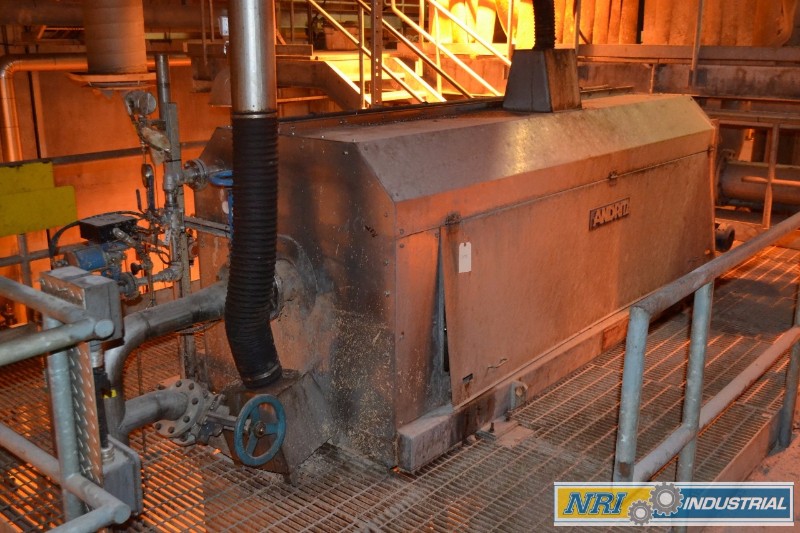 ANDRITZ RST8X3LNK ROTARY SCREEN THICKENER PULP PAPER STAINLESS 8X3FT ...