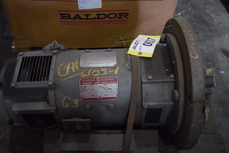 GENERAL ELECTRIC 10 HP ELECTRIC MOTOR