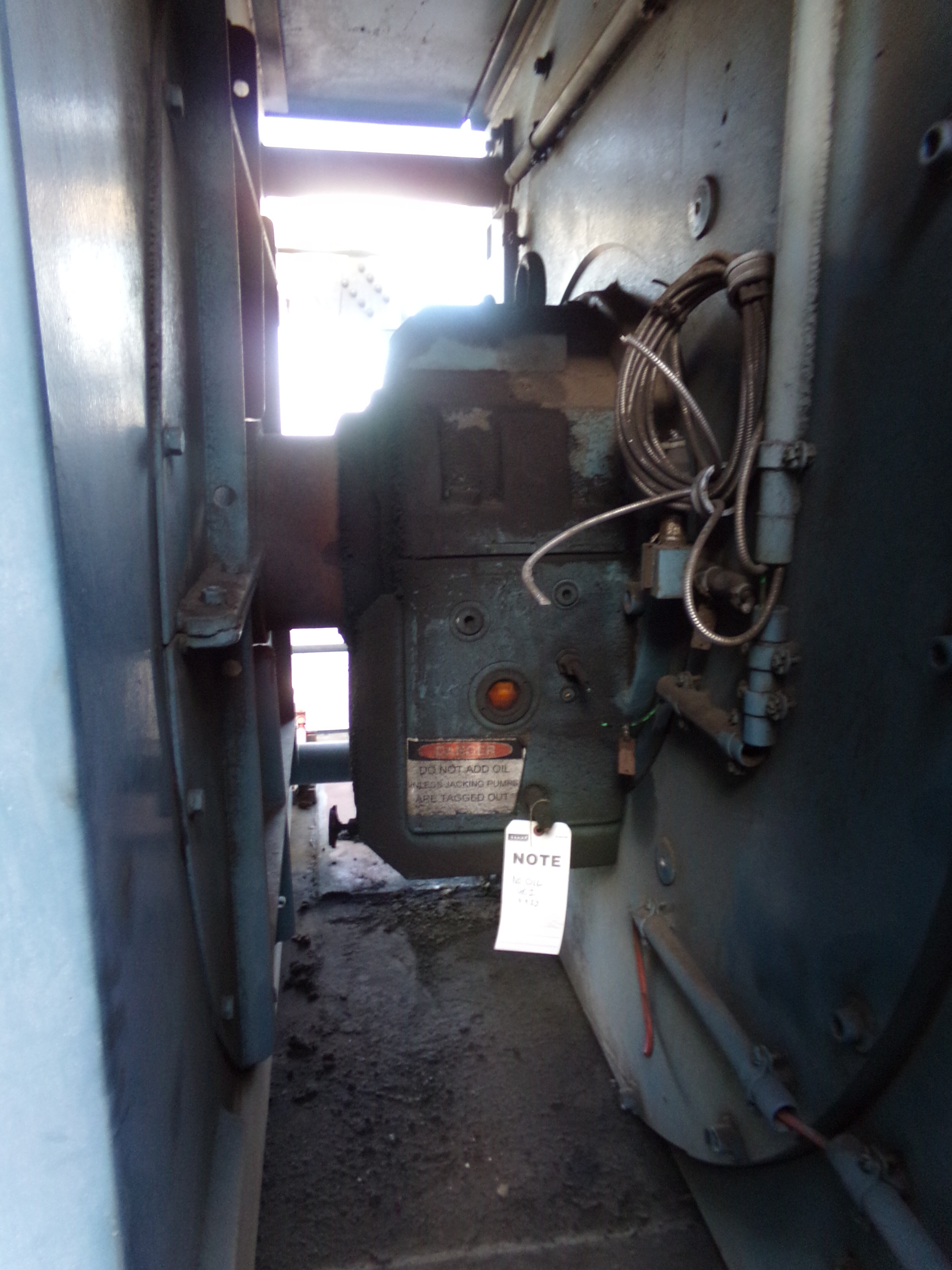 2008 ABB AMC 800M8A BSFV 3 PHASE INDUCTION MOTOR