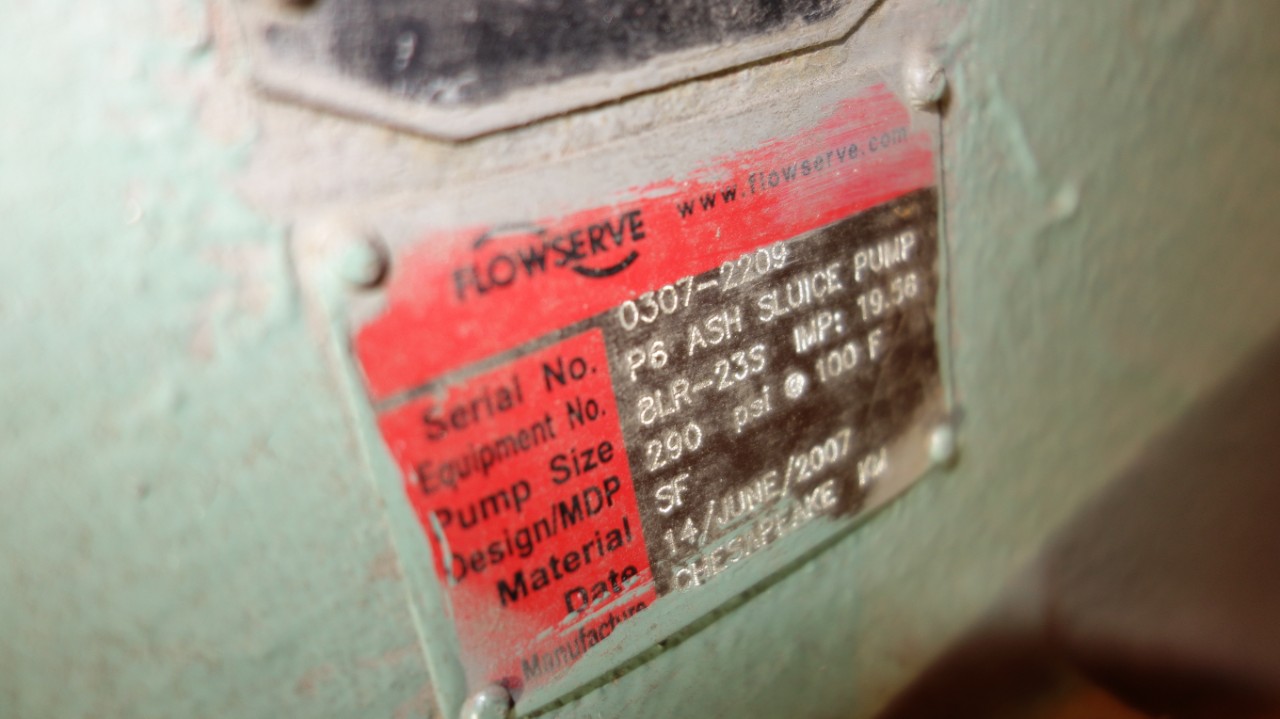 FLOWSERVE 8LR-23S SPLIT CASE CENTRIFUGAL PUMP