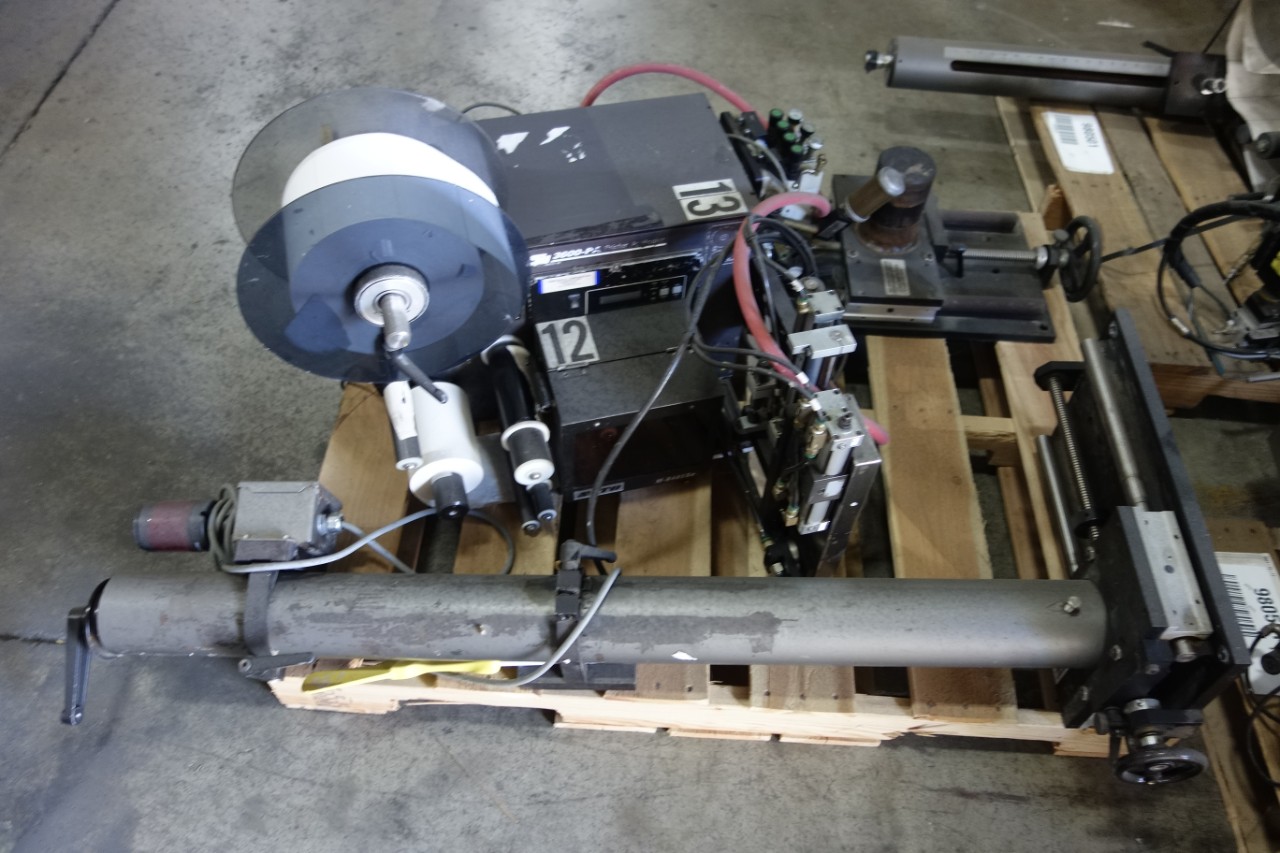 LOT OF 3 ASSORTED SE SATO SWING TAMP PRINTER APPLICATOR INDUSTRIAL ...