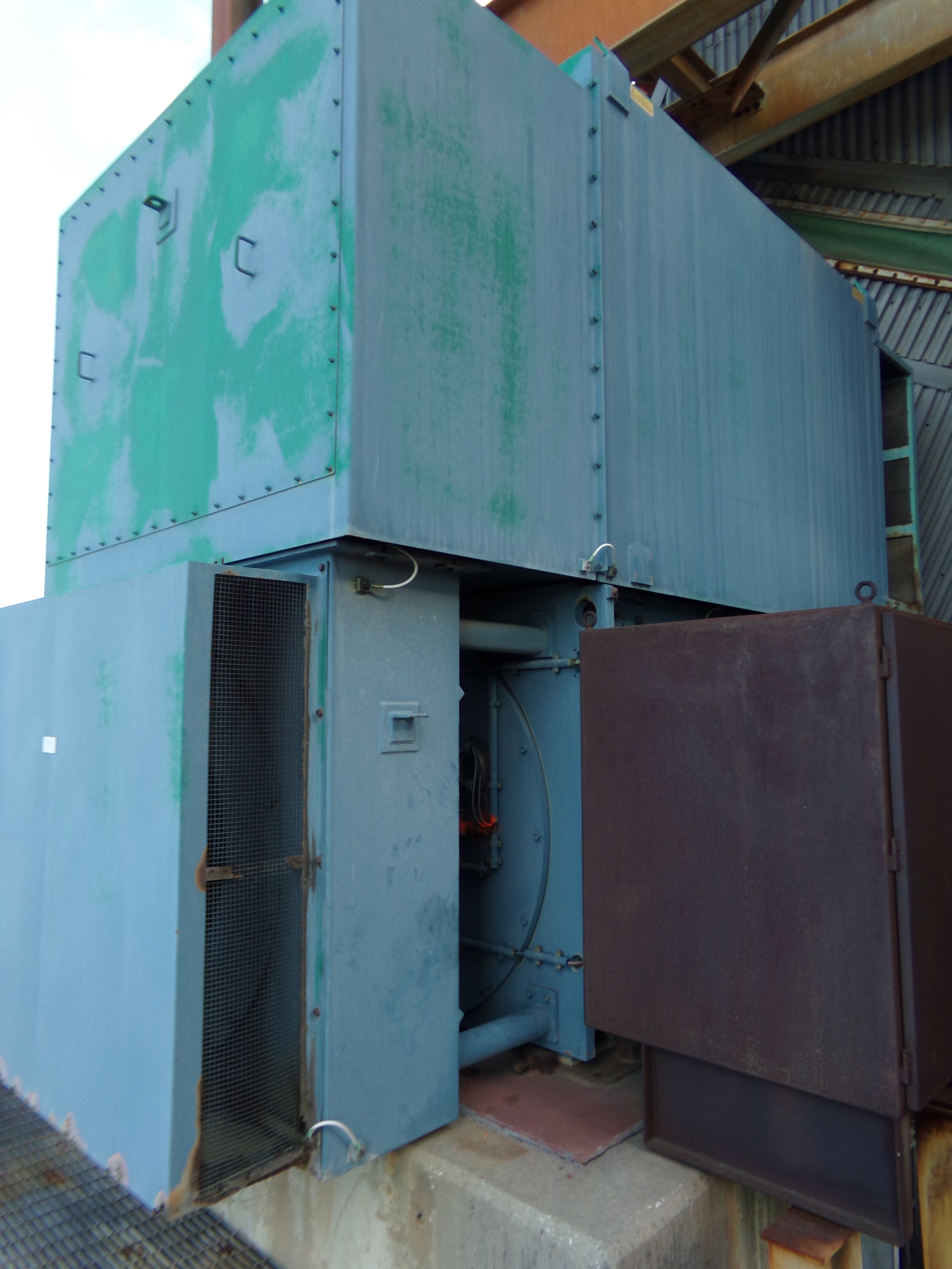 2008 ABB AMC 800M8A BSFV 3 PHASE INDUCTION MOTOR