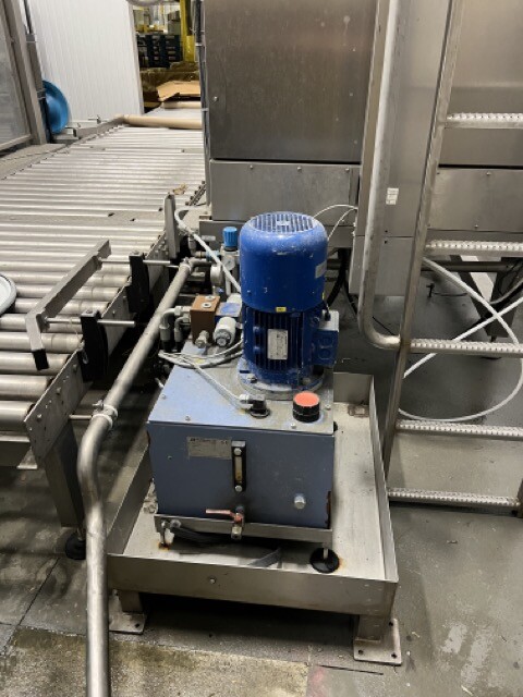 2012 JBT Foodtech Aseptic Drum Filler with conveyor and spare MRO parts ...