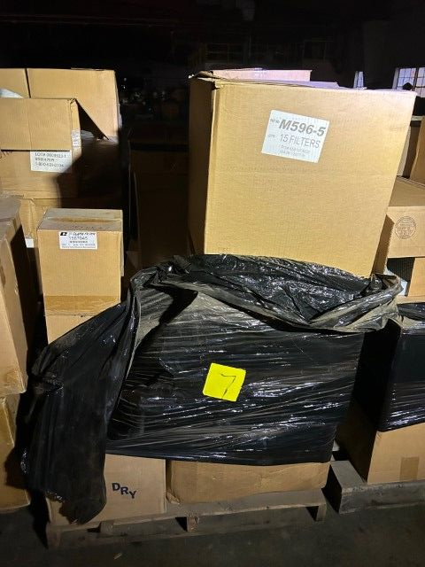 Pallet of Various Filters