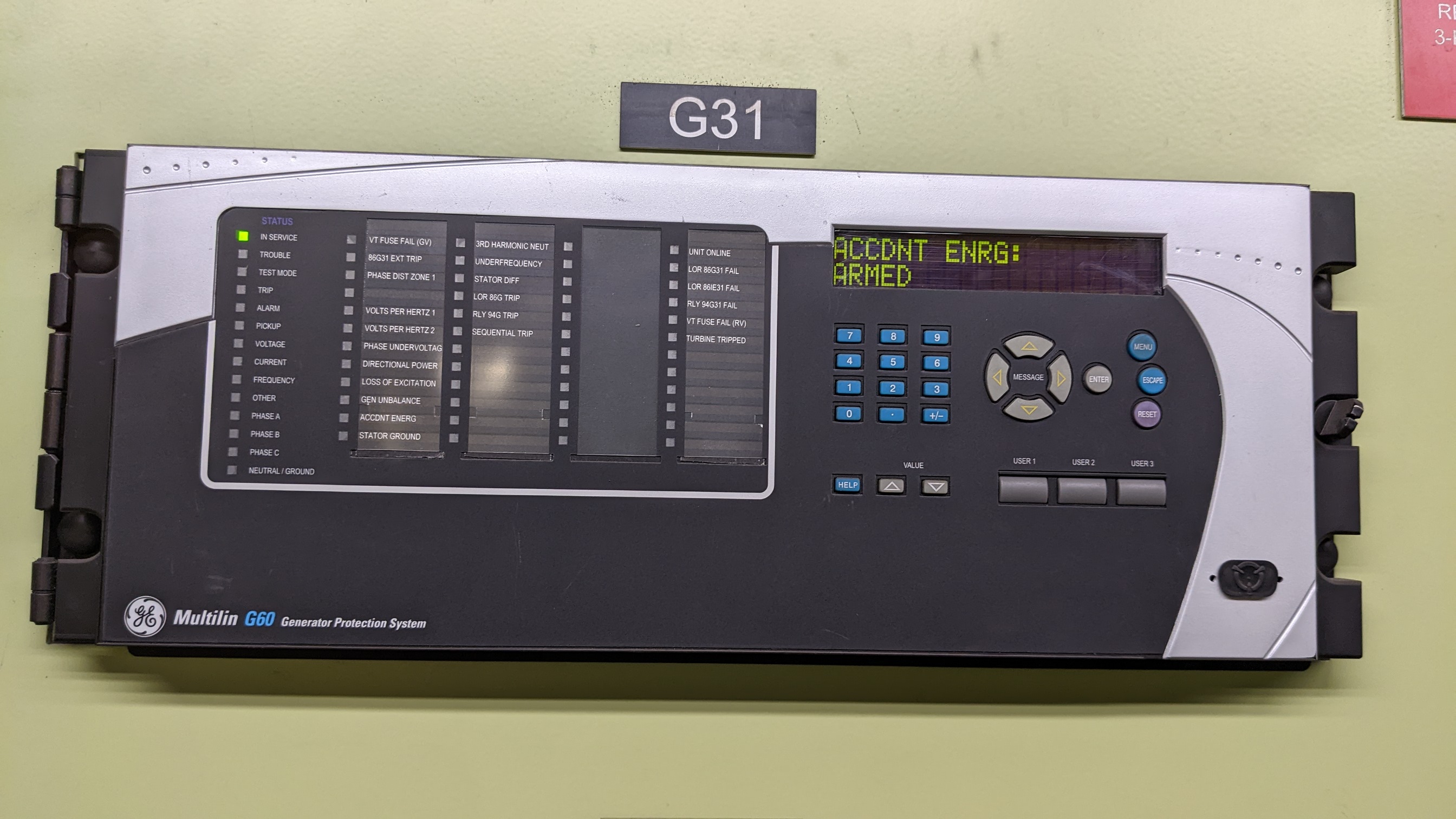 GE GENERATOR PROTECTION SYSTEM COMPONENTS For Sale | Aucto