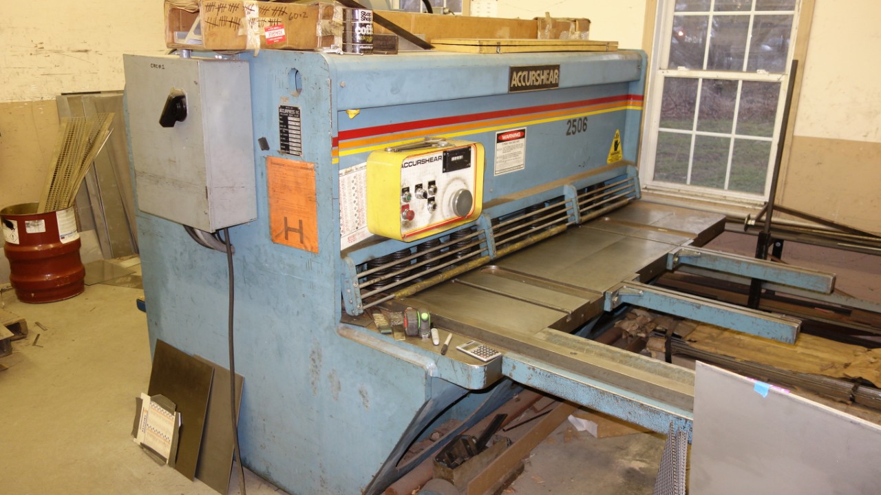 ACCURPRESS 82506 LP ACCURSHEAR HYDRAULIC SQUARING SHEAR 230V-AC