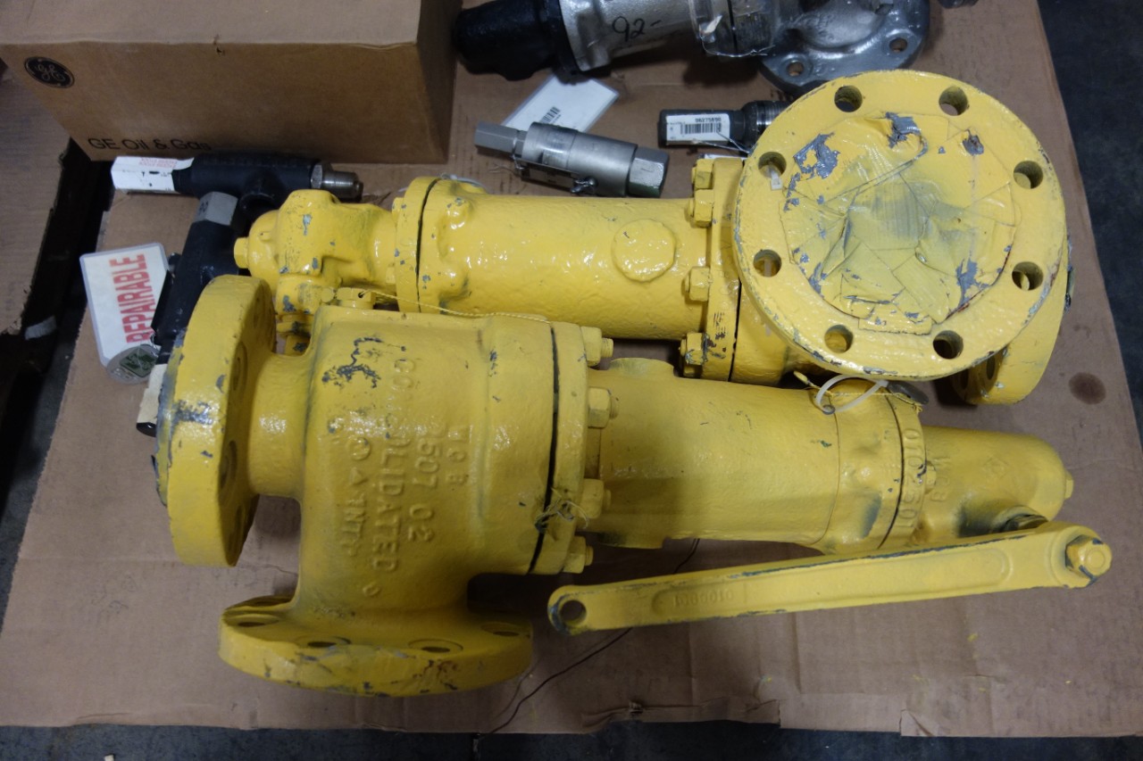 2 PALLETS OF ASSORTED RELIEF VALVES