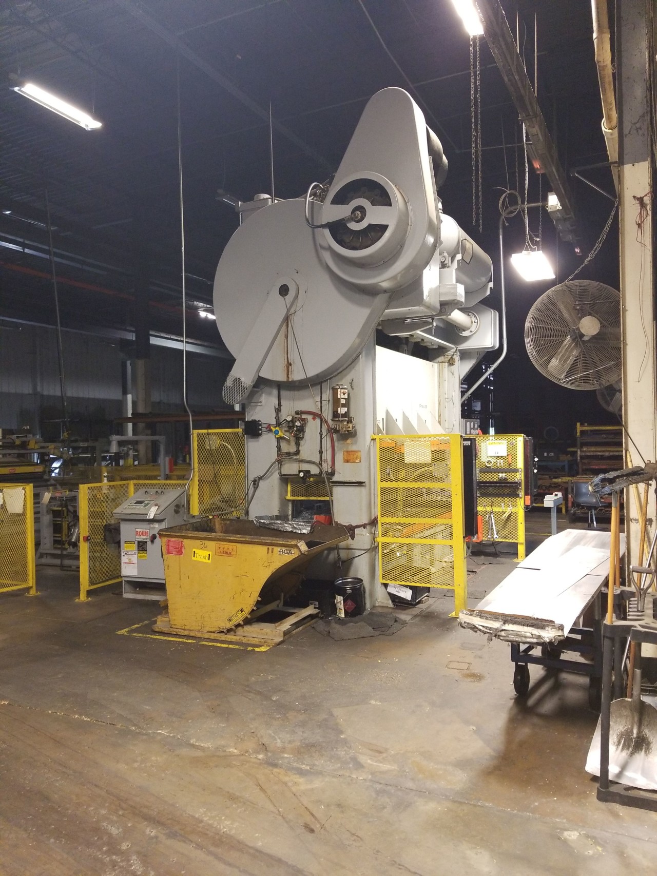 Niagara SC2-300-120-6 Mechanical Straight Side Press 300 Ton