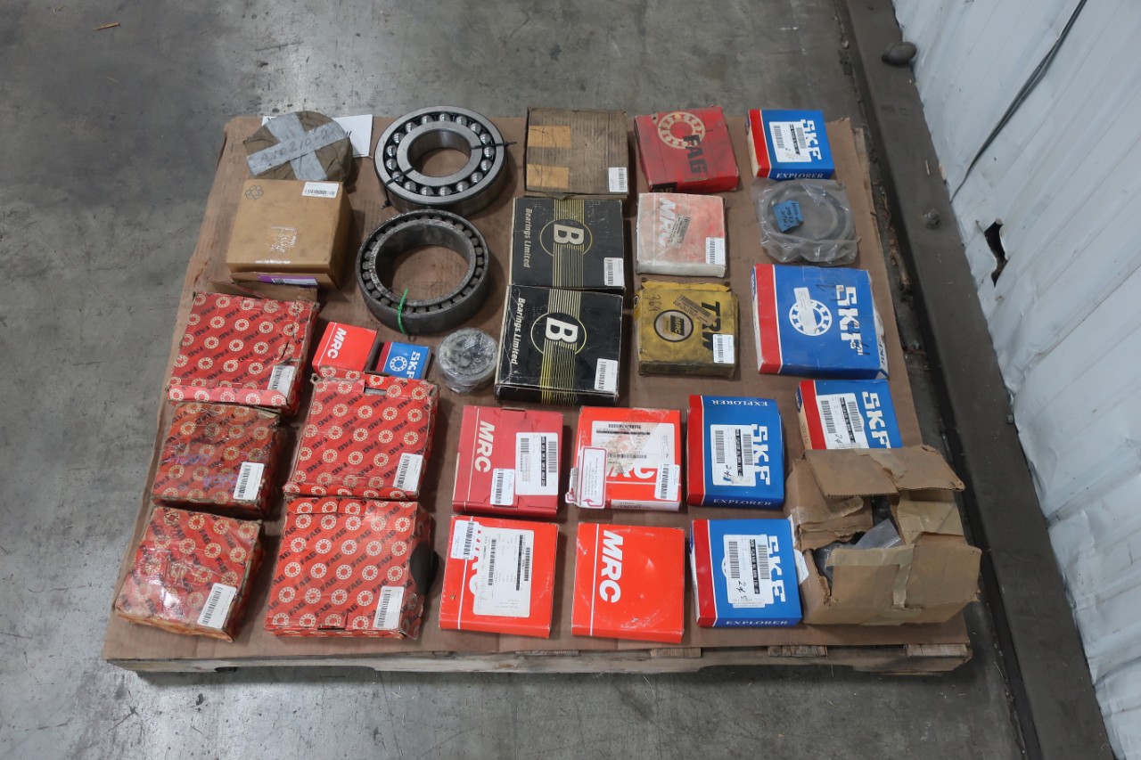PALLET OF ASSORTED ROLLER BEARINGS