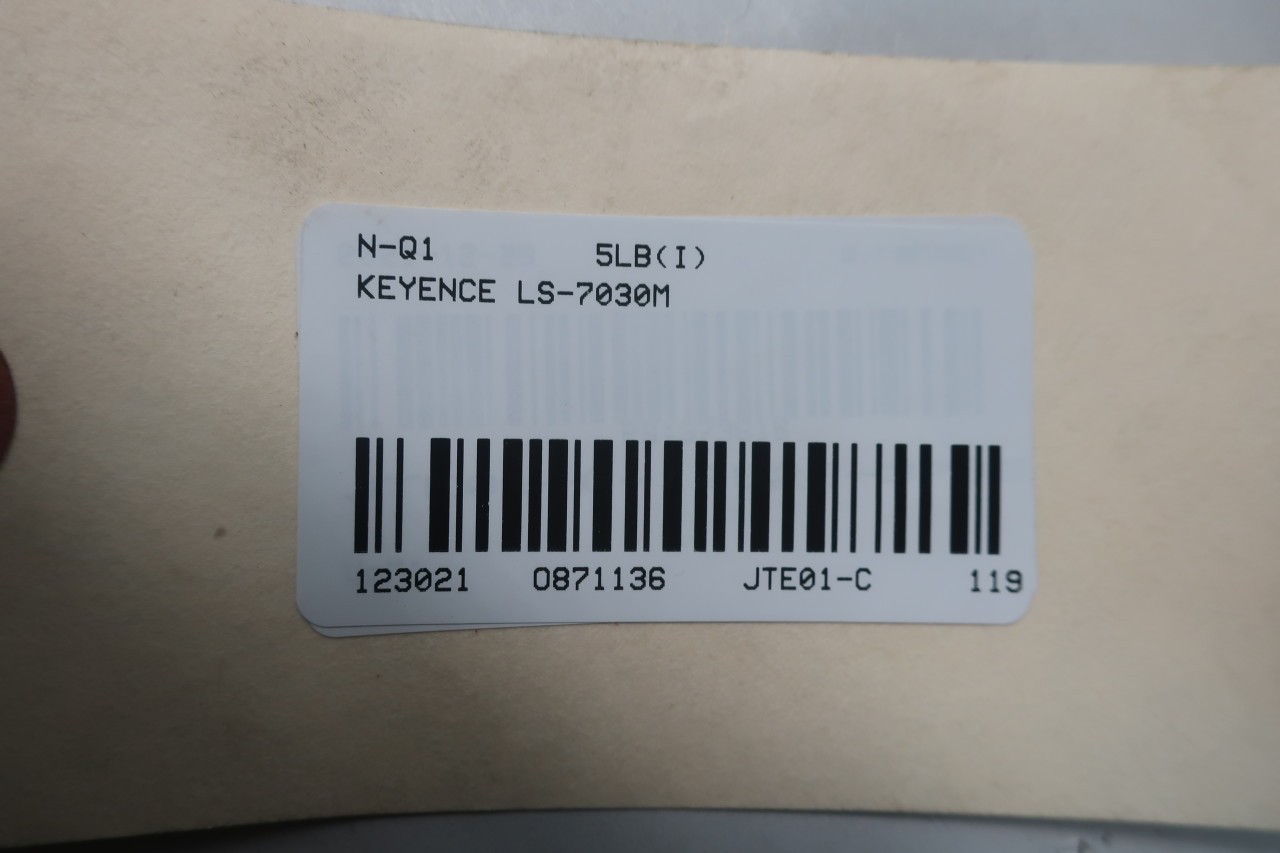 KEYENCE LS-7030M HIGH SPEED HIGH ACCURACY DIGITAL MICROMETER For Sale ...