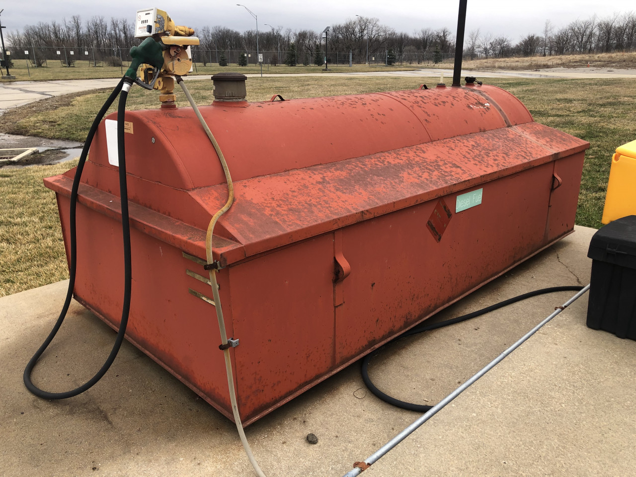 Double Wall 500 Gallon Fuel Tank For Sale | Aucto