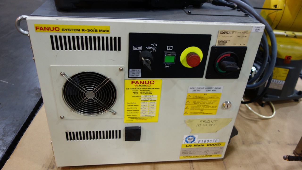 FANUC LR MATE 200ID/7L R-30IB LONG REACH ROBOT, A05B-2651-B021 ...