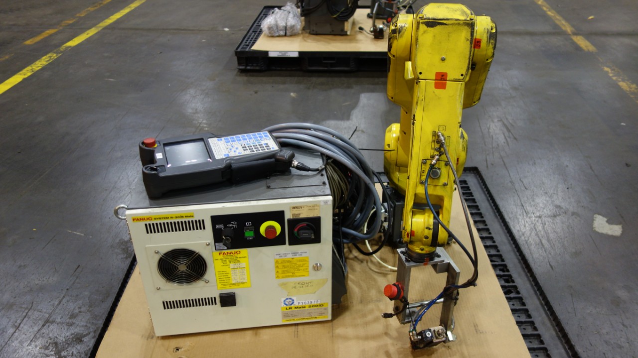 FANUC LR MATE 200ID/7L R-30IB LONG REACH ROBOT, A05B-2651-B021 ...