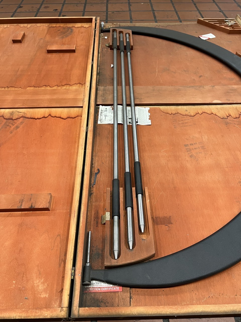 Starrett No 724 outside micrometer 48-54"