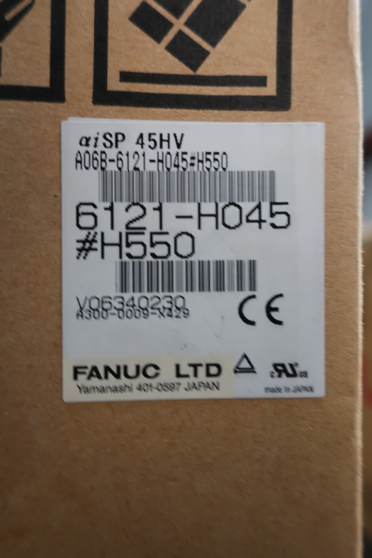 LOT OF 2 FANUC A06B-6121-H045#H550 SPINDLE AMPLIFIER MODULES For Sale | Aucto