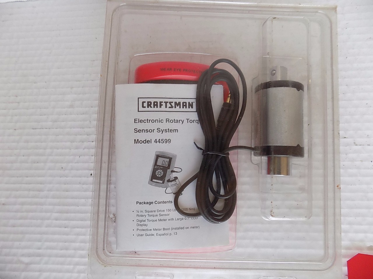 CRAFTSMAN MODEL 44599 ELECTRIC ROTARY TORQUE SENSOR SYSTEM For Sale | Aucto