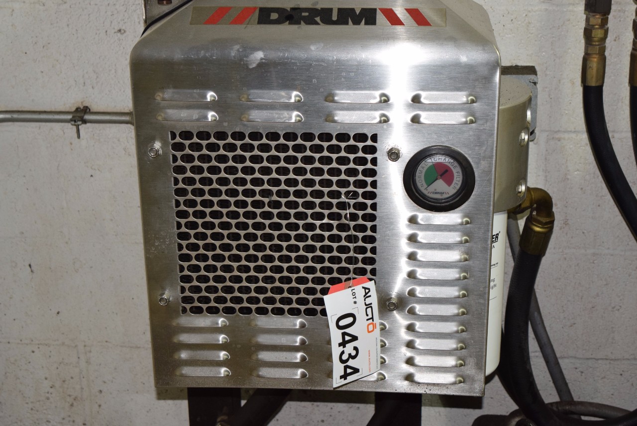 DRUM DH325 HYDRAPAK HYDRAULIC COOLER WITH EMUNICE HYDRAULIC PUMP, US ...