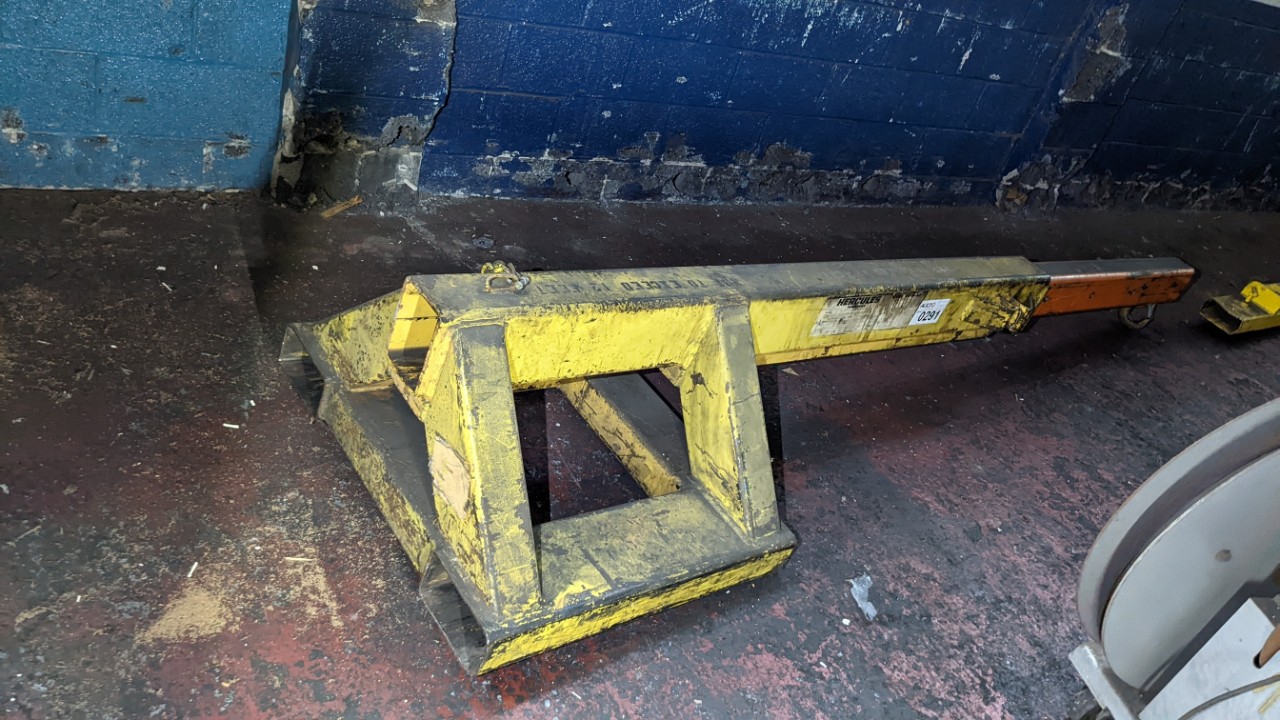 Hercules model BI-648 Forklift telescoping boom For Sale | Aucto