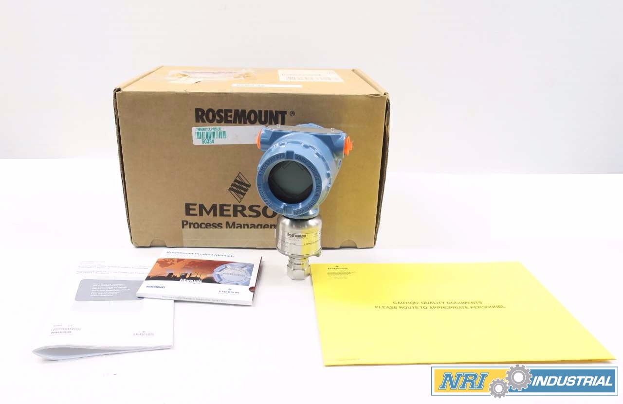 ROSEMOUNT 3051S2TG3 800 PSI PRESSURE TRANSMITTER