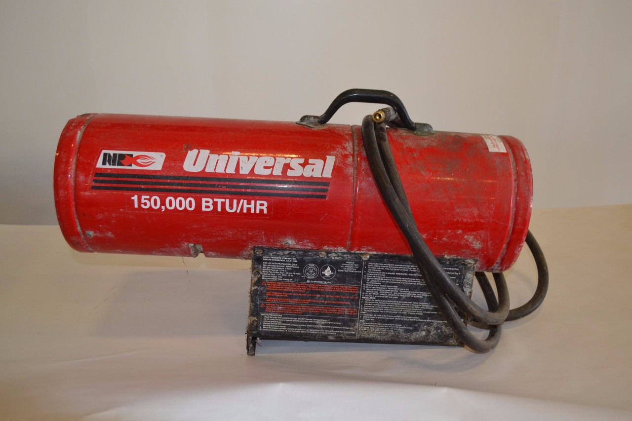UNIVERSAL 150-FAST ALL-PRO SPC-150T PROPANE HEATER For Sale | Aucto