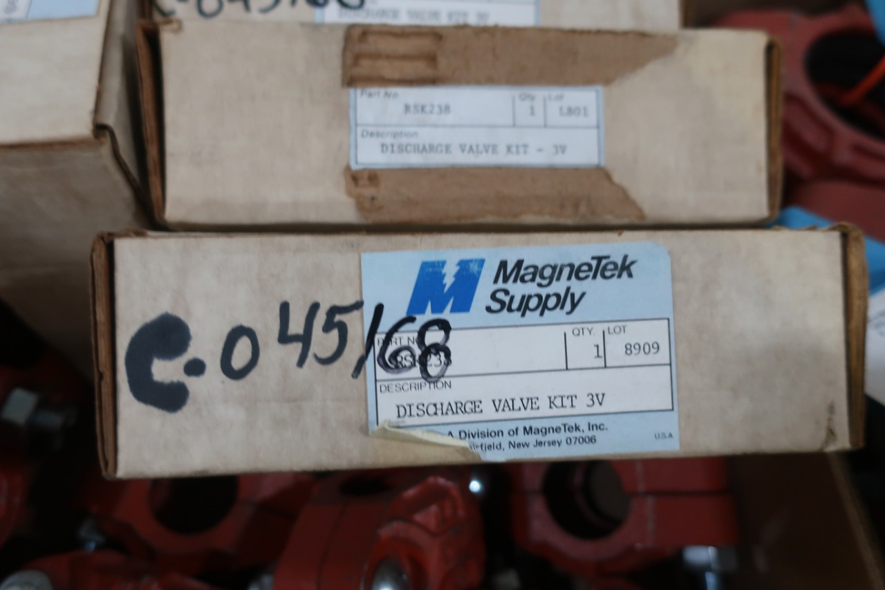 5 PALLETS OF ASSORTED VALVES, VALVE PARTS AND ACCESSORIES