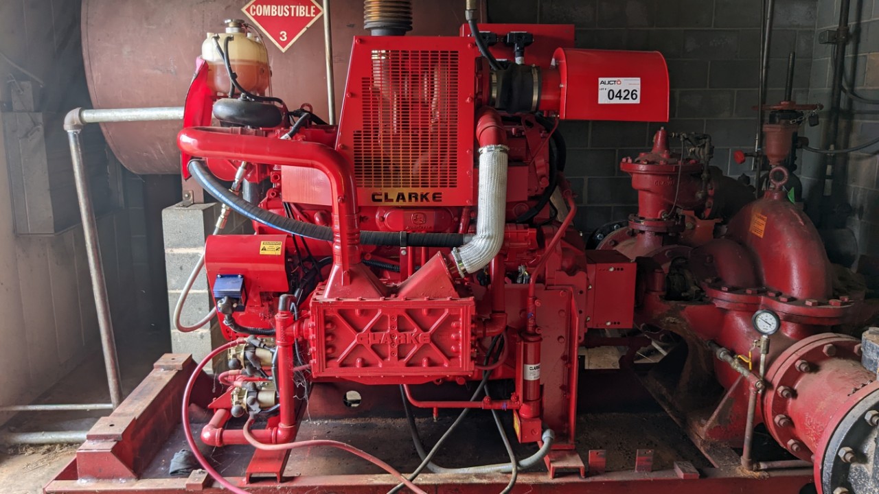 CLARKE FIRE PUMP SYSTEM