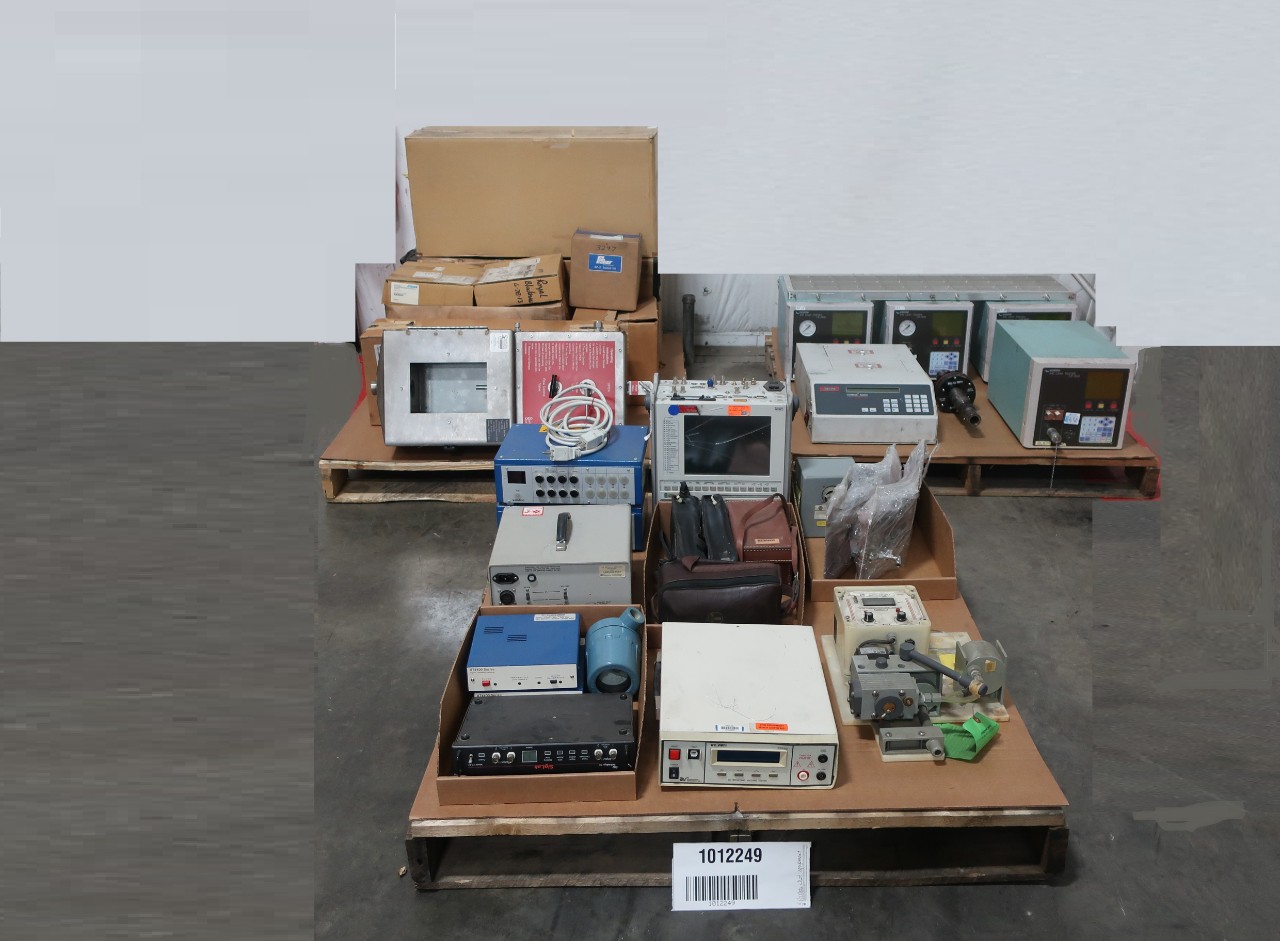 3 PALLETS OF ASSORTED TESTING EQUIPMENT