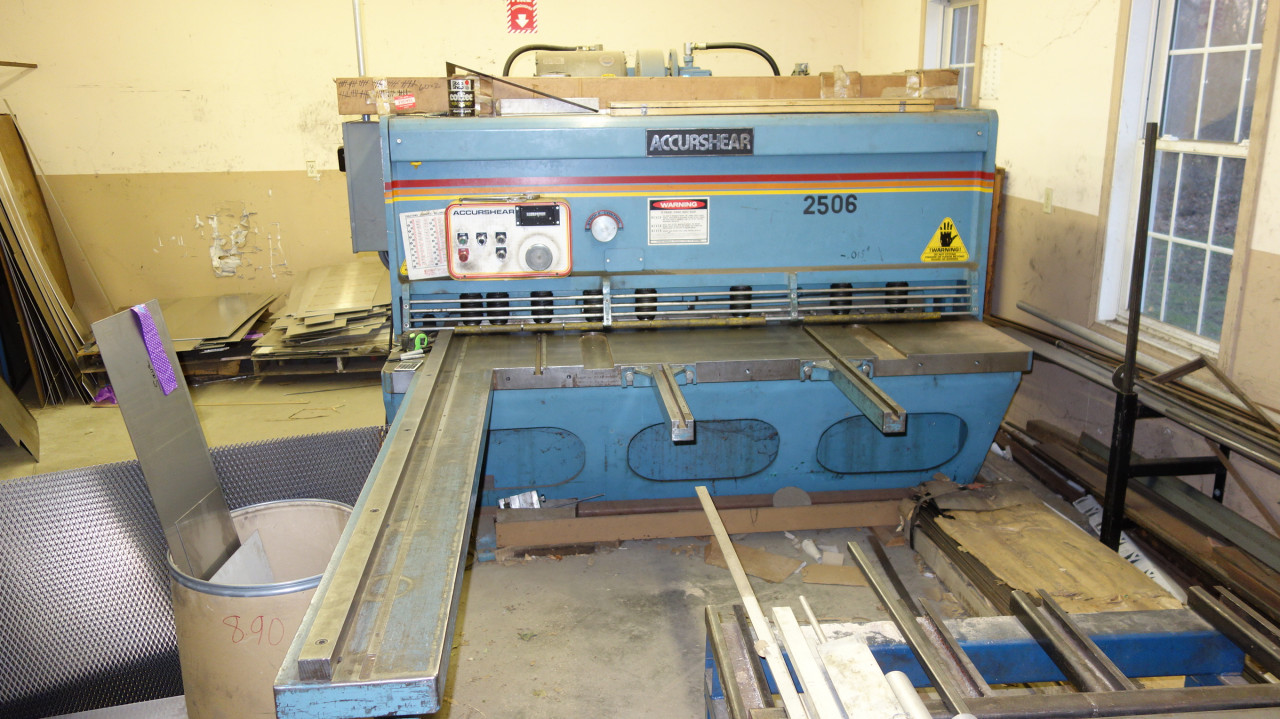 ACCURPRESS 82506 LP ACCURSHEAR HYDRAULIC SQUARING SHEAR 230V-AC