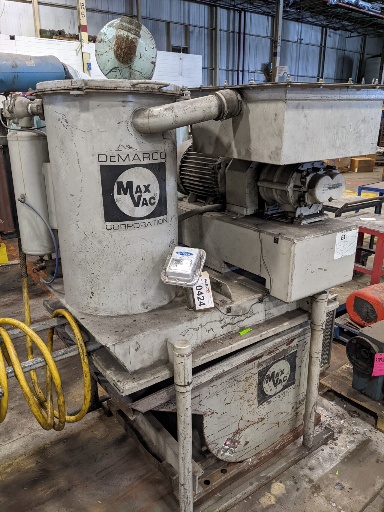 DEMARCO MK25E MAX VAC SOMORBILT PORTABLE INDUSTRIAL VACUUM BLOWER ...