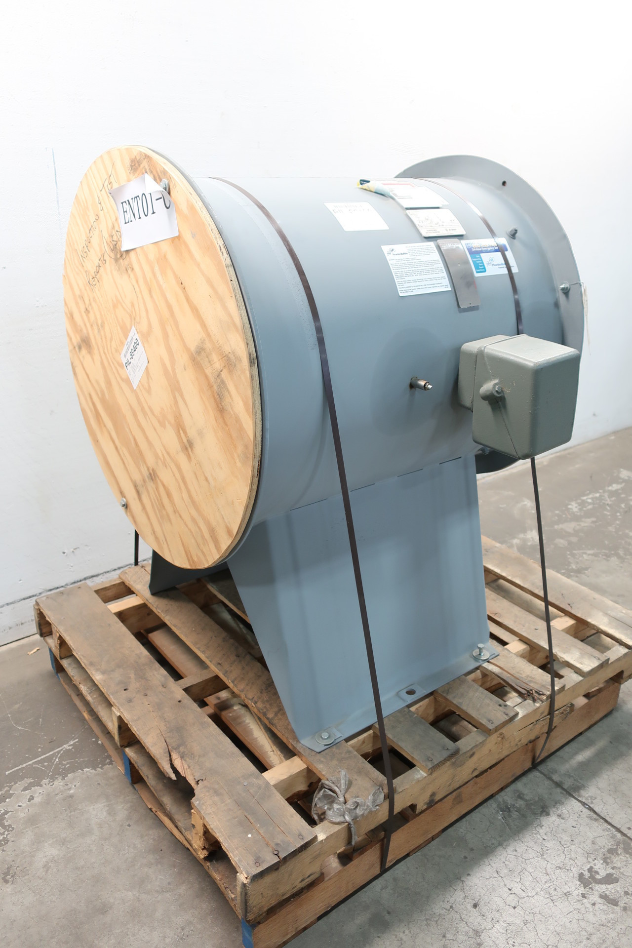 HOWDEN BUFFALO 25A-5 ADJUSTAX FAN MOTOR ASSEMBLY 3PH 460V-AC FAN For ...