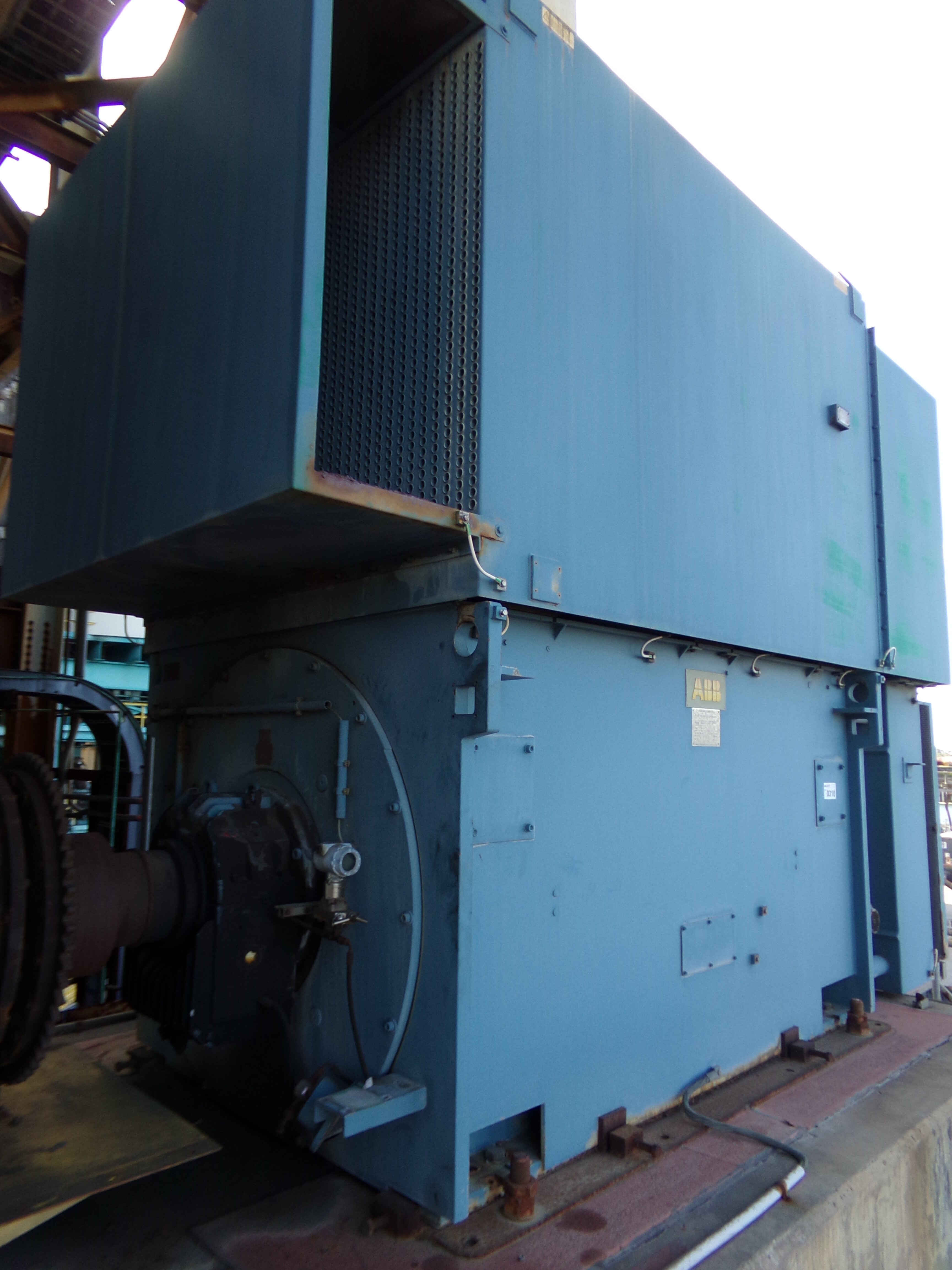2008 ABB AMC 800M8A BSFV 3 PHASE INDUCTION MOTOR