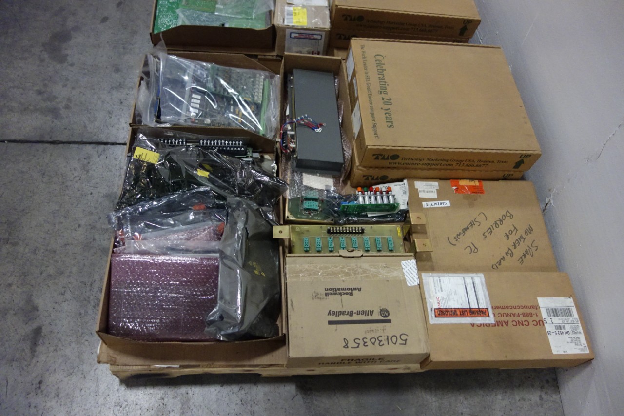 2 PALLETS OF ASSORTED PCB CIRCUIT BOARDS For Sale | Aucto