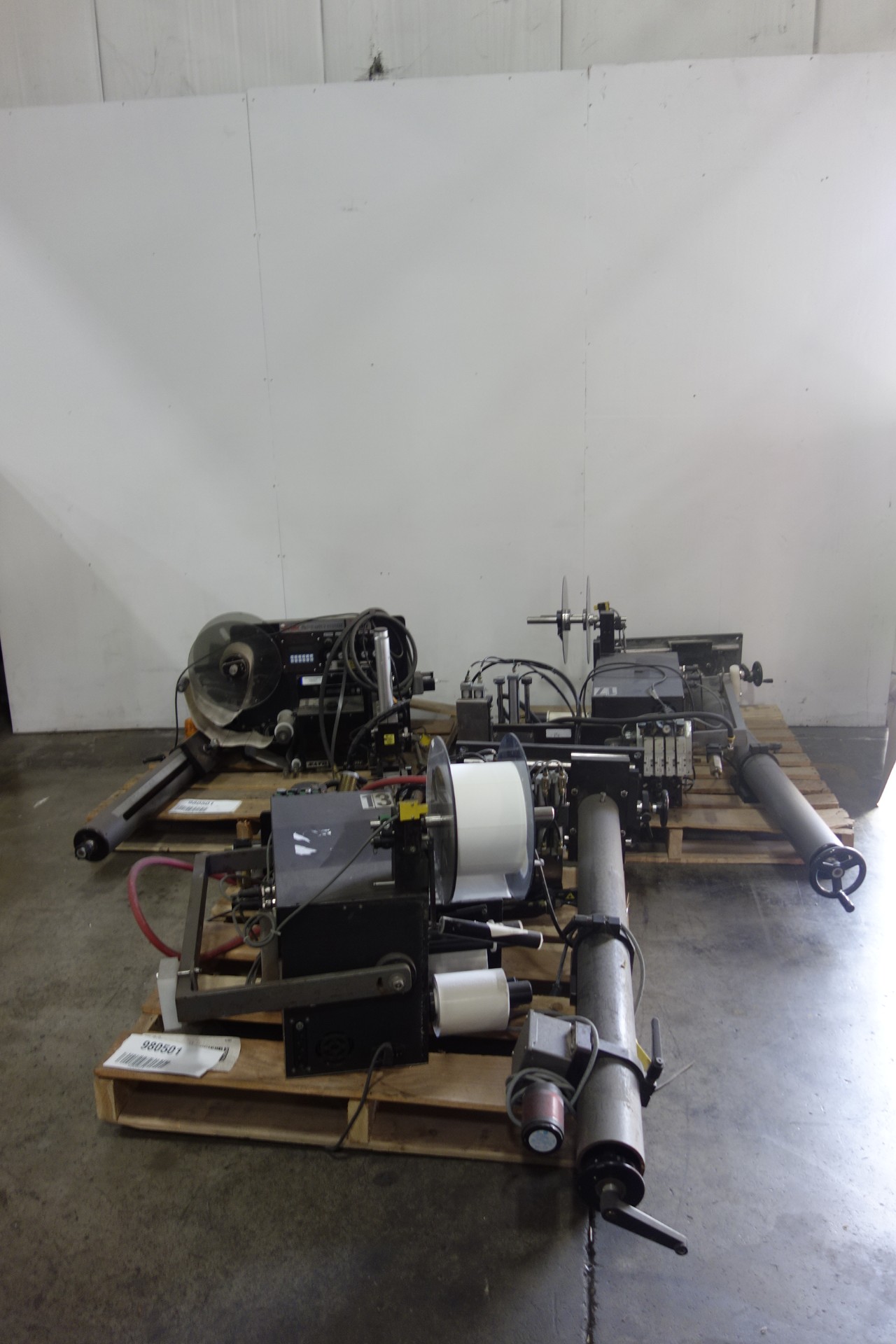 LOT OF 3 ASSORTED SE SATO SWING TAMP PRINTER APPLICATOR INDUSTRIAL ...