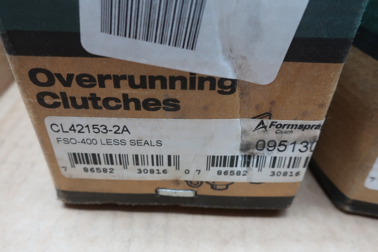 LOT OF FORMSPRAG OVERLOAD AND MECHANICAL CLUTCHES For Sale | Aucto