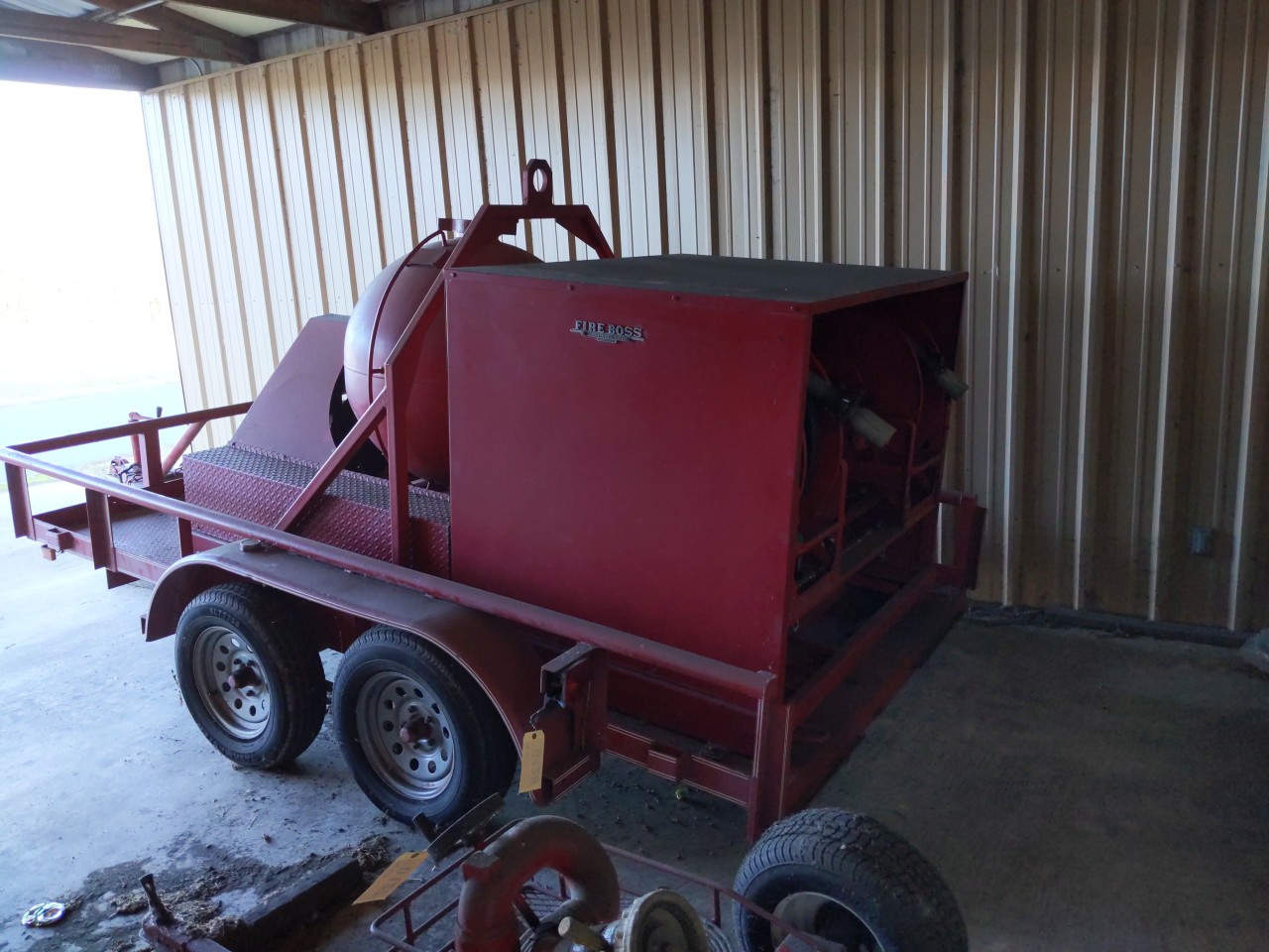 Circle M Trailers Fire Boss Fire Suppression Trailer
