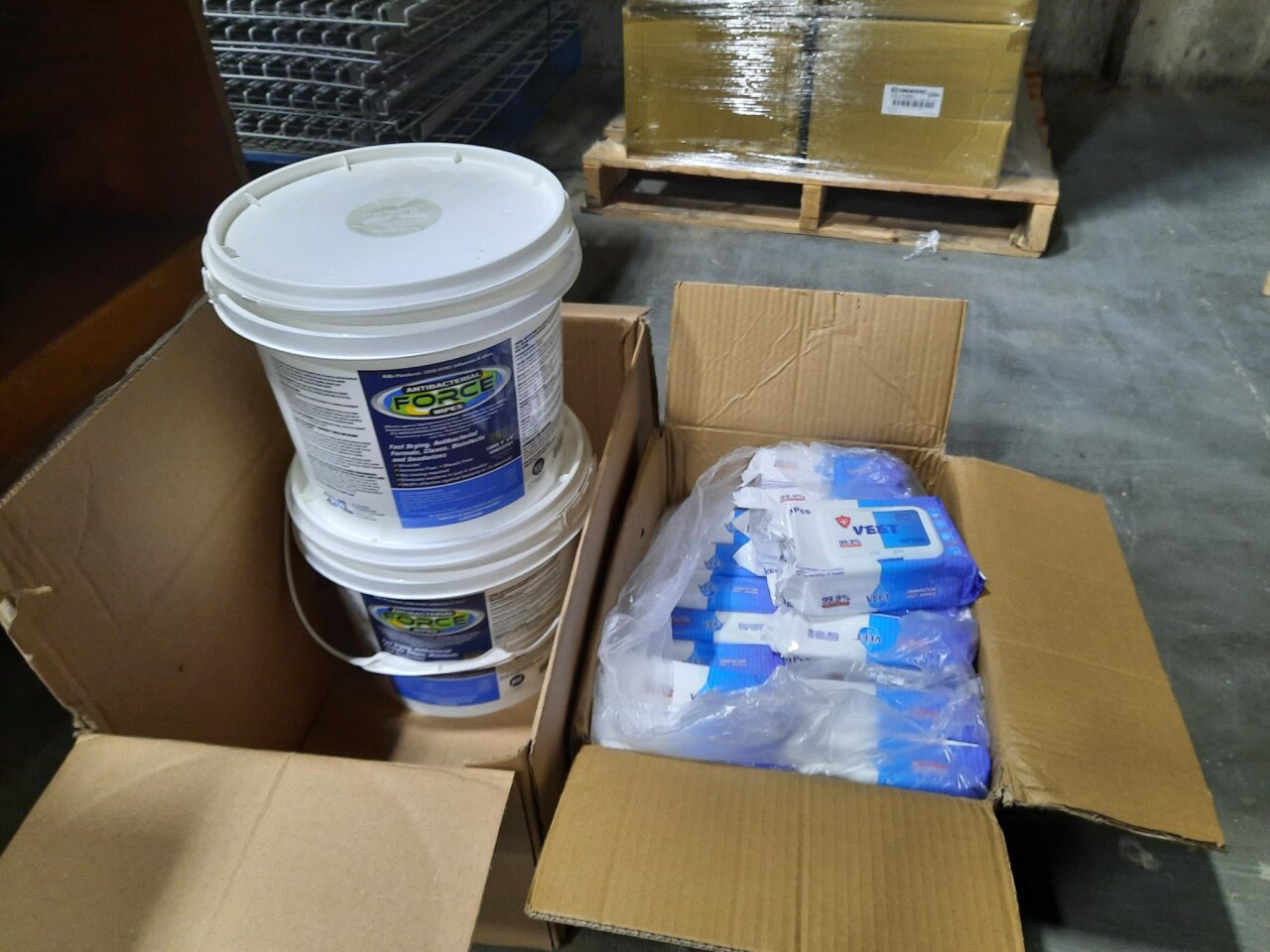 Antibacterial Force Wipes