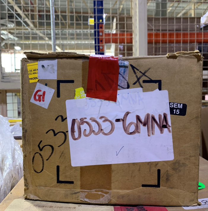 Indirect Material List Mexico / Lista de Materiales Indirectos México